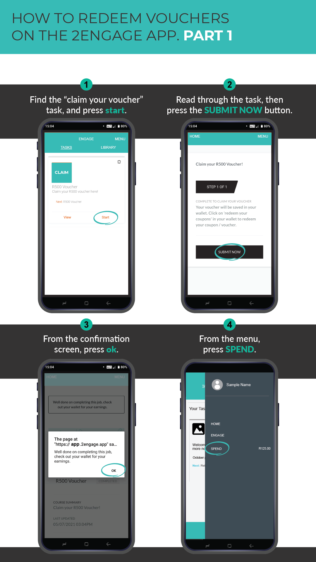 Spending Vouchers – M4JAM Engage